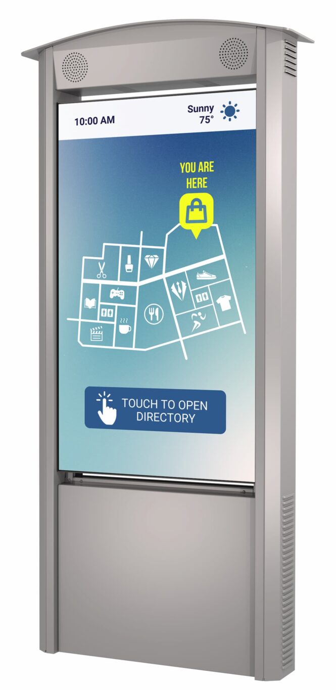 Smart City Kiosk Outdoor Displays by Peerless